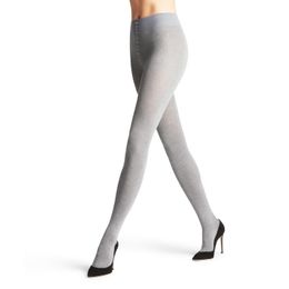 Falke Kinder Feinstrumpfhose "Family", Gr. 40, grau, Obermaterial: 94% Baumwolle CO. 4% Polyamid PA. 2% Elasthan EL., Strumpfhosen