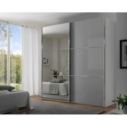 STAUD Schwebet&uuml;renschrank &raquo;Includo Glas, Made in Germany&laquo; Holzwerkstoff wei&szlig;, B/H/T: 188cm x 222cm x 68cm, T&uuml;ren: 2 Stk. Classic