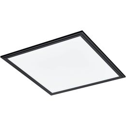 Eglo Deckenleuchte "Salobrena 1 Einbaulampe, Deckenlampe, wei&szlig; und schwarz, Aufbaulampe", 1, H: 5cm, 1 Stk., schwarz-wei&szlig;, Wohnzimmer, Leuchten,