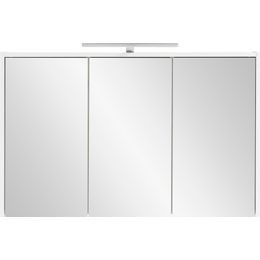 Spiegelschrank Welltime, B:93,5cm H:60cm T:16cm, wei&szlig;, Badezimmer, Schr&auml;nke, "List, Spiegelschrank, Made in Germany, B: 93,5 cm", Solide Verarbeitung