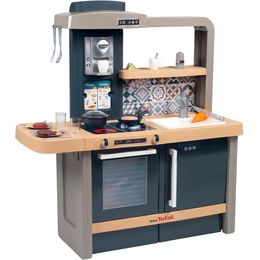 Smoby Kinder Spielk&uuml;che "Tefal Evo", blau, Kunststoff, B:92cm H:101cm T:44cm, Spielk&uuml;chen, mit Sound