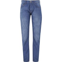 2Y Premium Herren Bequeme Jeans "2Y Premium Herren 2Y Basic Slim Fit Denim", blau, Gr. 31, unifarben, 97% Baumwolle, 3% Elasthan, Jeans