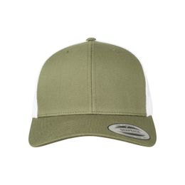 Flexfit Flex Cap "Flexfit Unisex Retro Trucker 2-Tone", gr&uuml;n, 60% Baumwolle, 40% Polyester, Caps