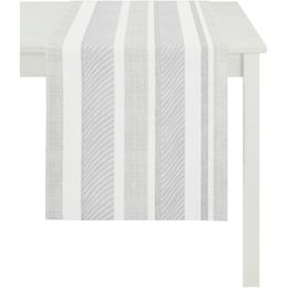 Apelt Tischl&auml;ufer &raquo;2904 Loft Style&laquo; grau Polyester, Viskose B/L: 48cm x 140cm, 1 Stk., rechteckig