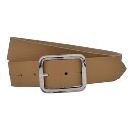 AnnaMatoni Damen Lederg&uuml;rtel "AnnaMatoni AnnaMatoni Damen Leder G&uuml;rtel Echtleder mit moderner", beige, Gr. 110, 100% Leder, G&uuml;rtel