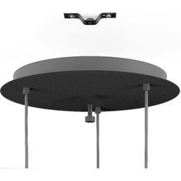 Eglo H&auml;ngeleuchte &raquo;AGUILARES&laquo; E27 1 Stk. H&auml;ngeleuchte in schwarz aus Stahl - exkl. E27 - 40W schwarz &Oslash; 43 H: 110cm, 1 Stk.