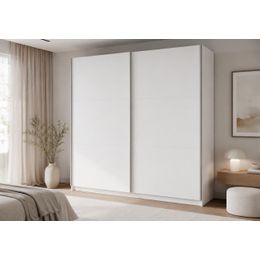 Kleiderschrank Home Affaire, B:150,6cm H:207cm T:60cm, wei&szlig;, Jugendzimmer, Schr&auml;nke, "MALOJA modern mit viel Stauraum, F&auml;cher & Kleiderstange, Breite
