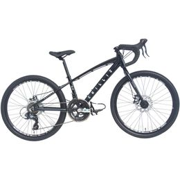 CHILLIZ Jugendfahrrad &raquo;GL.10&laquo; 14 Gang Shimano Tourney Schaltwerk Kettenschaltung 31cm, 24 Zoll (60,96cm) hinten: 24 Zoll (60,96cm) Jugendfahrrad