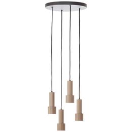 Brilliant Pendelleuchte &raquo;Cadiz&laquo; GU10 1 Stk. 150 x 35 cm, 4x GU10 Fassung, k&uuml;rzbar, Aluminium, schwarz/bronzefarben schwarz 4, &Oslash; 35cm, 1 Stk.