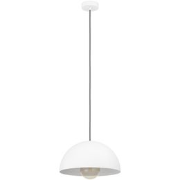 Eglo H&auml;ngeleuchte &raquo;GAETANO Pendellampe - Stahl - E27 - 1X40W - IP20&laquo; E27 1 Stk. H&auml;ngelampe, Deckenlampe, Wohnzimmer, Esszimmer, H110 x &Oslash;38 cm 1, &Oslash; 