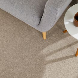 ANDIAMO Teppichboden "Barbara, Feinschlinge, Gesamth&ouml;he 4,5 mm, Luxusklasse LC1", B : 200cm 1 Stk., L: 500cm, beige, Schlafzimmer, Teppiche, meliert,