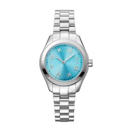 DKNY Damen Quarzuhr "Astoria Logo", blau, Armbanduhren, Armbanduhr, Damenuhr, Edelstahlarmband, analog