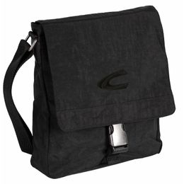 Camel Active Damen Camel Active Umh&auml;ngetasche &raquo;Journey&laquo; aus leichtem robusten Nylon, funktional perfekt f&uuml;r alle Lebenslagen schwarz B/H/T: 22cm x 
