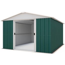Yardmaster Ger&auml;tehaus &raquo;Bayern 1013&laquo; Metall gr&uuml;n Stahlblech Einheitsgr&ouml;&szlig;e