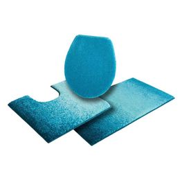 Grund Badematte &raquo;Mistral&laquo; H&ouml;he 20 mm rutschhemmend beschichtet fu&szlig;bodenheizungsgeeignet meliertes Design, Ombr&eacute;-Look, auch als 3 teiliges Set, Made in 