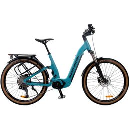 Smartmotion Unisex SMARTMOTION 10 Gang Shimano Mittelmotor blau 40,64cm
