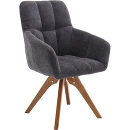 Home Affaire Drehstuhl (Set) 2 Stk. beige B/H/T: 61cm x 90cm x 66cm, 2 Stk., uni, 2er Set