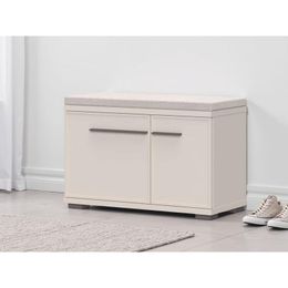 OTTO home Schuhbank &raquo;Opera, Schuhschrank, Schuhregal, Schuhtruhe, Breite 76 cm&laquo; 1 Stk. tlg. mit Sitzkissen, UV-lackiert, hochwertige Beschl&auml;ge, 