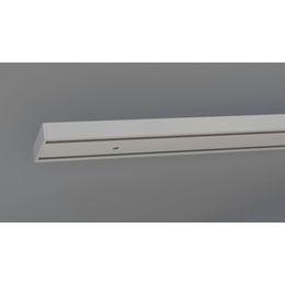 Schienensystem Indeko, L:330cm, wei&szlig;, Aluminium, Kunststoff, Gardinenstangen, "Objektschiene", Innenlauf Gardinenschiene, Set inkl. Gleitern &