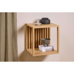 ACTONA GROUP Wandregal &raquo;Wellington, Regal&laquo; Wandregal, mit B&ouml;den, Eiche, Wandmontage Furnier, MDF B/H/T: 34cm x 35,5cm x 31cm