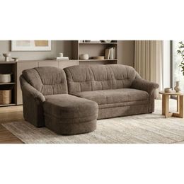 OTTO home Ecksofa &raquo;Nyborg 234 x 142 cm, stabil, komfortabel, formsch&ouml;n mit Steppungen&laquo; L-Form,mit Schlaffunktion, aus haustierfreundlichem Pet 