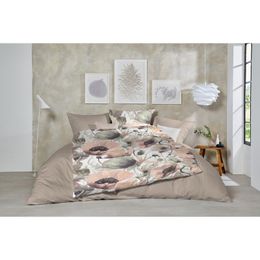 Primera Bettw&auml;sche &raquo;Feinbiber-Bettw&auml;sche&laquo; 2 Stk. samtweich und nat&uuml;rlich aus reiner Baumwolle grau Flanell, Obermaterial: 100% Baumwolle B/L: 135cm x 200cm, 1