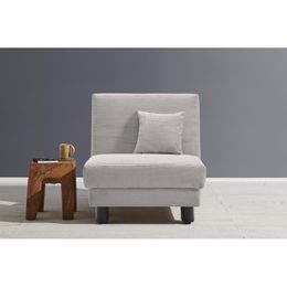 ell+ell ell + ell Sessel &raquo;Enny&laquo; grau 92% Polyester 8% Nylon Cord, HR-Kaltschaum, Sitzh&ouml;he 40cm, B/H/T: 85cm x 85cm x 100cm