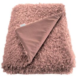 Apelt Plaid &raquo;Missouri 130x170&laquo; kuschelig weich rosa Polyester B/L: 130cm x 170cm