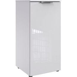wimex Kommode &raquo;Level36 C by fresh to go&laquo; mit Glaselementen auf der Front, soft-close Funktion, 41cm breit wei&szlig; Holzwerkstoff B/H/T: 41cm x 92cm x 41cm, 1 