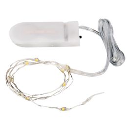 buttinette LED-Micro-Lichterkette mit Batteriekasten, 5 St&uuml;ck, 10 LEDs