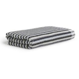 M&ouml;ve Badet&uuml;cher &raquo;Bliss bunt&laquo; mit Perlstruktur silber Walkfrottier, Jaquard-Walkfrottier B/L: 67cmx140cm, 1 Stk., Walkfrottier