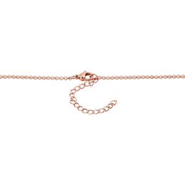 Adelia&acute;s ADELIA ́S Damen Kette ohne Anh&auml;nger "Halskette &ndash; Erbskette aus Edelstahl 70 cm", 70cm, Edelstahl, rosa, Edelstahl, Halsketten, Perfekt zum Verschenken