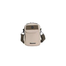 DISCOVERY Damen Schultertasche "Downtown", beige, Kunstfaser, mehrfarbig, Taschen, mit RFID-Tasche