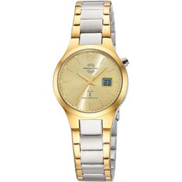 MASTER TIME Damen MASTER TIME Funkuhr Quarzuhr, Armbanduhr, Damenuhr, Edelstahlarmband, analog, digital silber Einheitsgr&ouml;&szlig;e