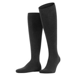 Falke Kinder Kniestr&uuml;mpfe "Family", Gr. 43, grau, Obermaterial: 92% Baumwolle CO. 7% Polyamid PA. 1% Elasthan EL., Socken