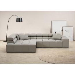 Home Affaire Ecksofa &raquo;Ancona, Ecksofa, incl. Kopfteilverstellung, Breite 319 cm, L-Form&laquo; wahlweise motorische Sitztiefenverstellung, auch in Cord + 