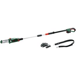 Bosch Home and Garden Akku-Hochentaster, gr&uuml;n, BOSCH HOME & GARDEN, Gartenscheren-Maschinen, "UniversalChainPole 18", mit Akku und Ladeger&auml;t
