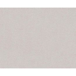 Livingwalls living walls Vliestapete &raquo;Elegance&laquo; einfarbig uni Struktur Tapete Einfarbig beige Vinyl, Vlies B/L: 0,53m x 10,05m