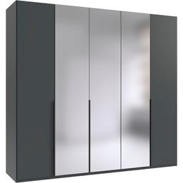 wimex Kleiderschrank &raquo;Mugano,in 5 Breiten,2 H&ouml;hen,2 Tiefen, viele Farben, Made in Germany&laquo; in Basic oder Premium Ausstattung, mit langen Griffen aus Metall,