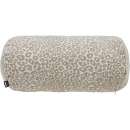 done. Dekokissen &raquo;LEO&laquo; Jacquardgewebt beige Polyester B/L: 22cm x 50cm, 1 Stk.