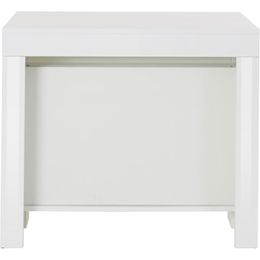 Home Affaire Esstisch &raquo;Praktika, K&uuml;chentisch, Wohnzimmertisch, Speisetisch&laquo; mit Auszugsfunktion, ausziehbar von 50 cm auf 300 cm wei&szlig; B/H/T: 50cm x 