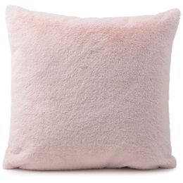 G&ouml;zze Dekokissen G&Ouml;ZZE, B:60cm H:10cm L:60cm, rosa, Polyester, Dekokissen_Sitzkissen_Kissenh&uuml;llen, "Uni Flauschkissen LaPit"