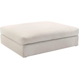 OTTO home Polsterhocker &raquo;Soft&Cosy XXL, B: 125 cm - OTTO. Verl&auml;ssliche Qualit&auml;t.&laquo; Mega-Hocker, in Cord oder Chenille-Struktur w&auml;hlbar 100% Polyester B