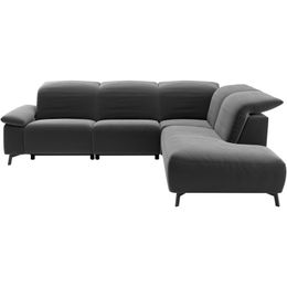 Musterring Ecksofa &raquo;MR 370, intelligenter Komfort im modernen Design&laquo; Optionale Relaxfunktion, flexible Kopfteile & klappbare Armlehnen 16% Baumwolle, 79% 