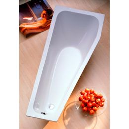 Ottofond Badewanne &raquo;Koala Vario&laquo; H&ouml;he 58 cm mit Wannentr&auml;ger wei&szlig; Sanit&auml;racryl Wanne rechts