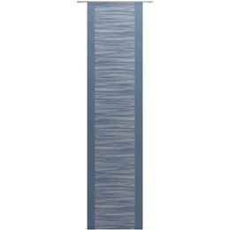Neutex for you! Schiebegardine &raquo;Padova&laquo; Klettband 1 Stk. tlg. inkl. Befestigungszubeh&ouml;r, Breite: 57 cm blau Scherli, Polyester 145cm, Klettband, 57cm