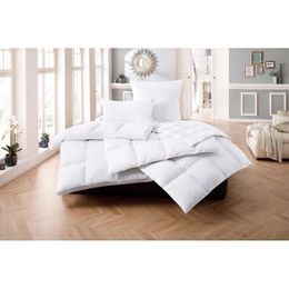 OTTO home Daunenbettdecke + Federkissen &raquo;Loftet, Bettdecke 135x200 cm, 155x220 cm, Made in Green&laquo; 2-tlg., Set mit Kissen 40X80 cm, 80x80 cm, 