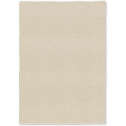 Sch&ouml;ner Wohnen Kollektion SCH&Ouml;NER WOHNEN-Kollektion Wollteppich &raquo;Junika&laquo; rechteckig 8 mm H&ouml;he Indoor, nat&uuml;rliches Material beige Polyester, Wolle B : 170cm 1 Stk., 8mm, L: 