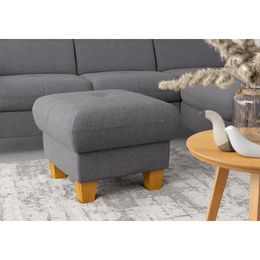 OTTO home Polsterhocker &raquo;Lindgren&laquo; mit Stauraum braun 100% Polyester B/H/T: 61cm x 46cm x 61cm, Chenille,mit Stauraum,ohne Federkern