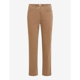 Brax Damen Cordhose Style MARA S WALNUT, hellbraun, Gr. 40
